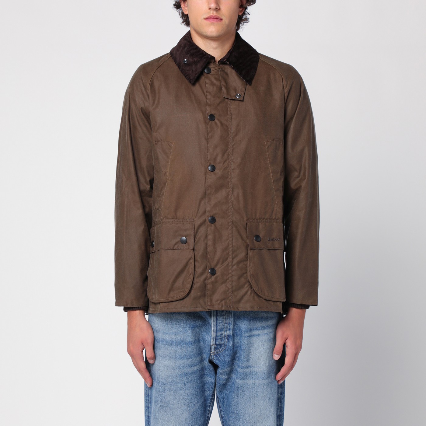 Barbour Brown waxed Bedale jacket | TheDoubleF