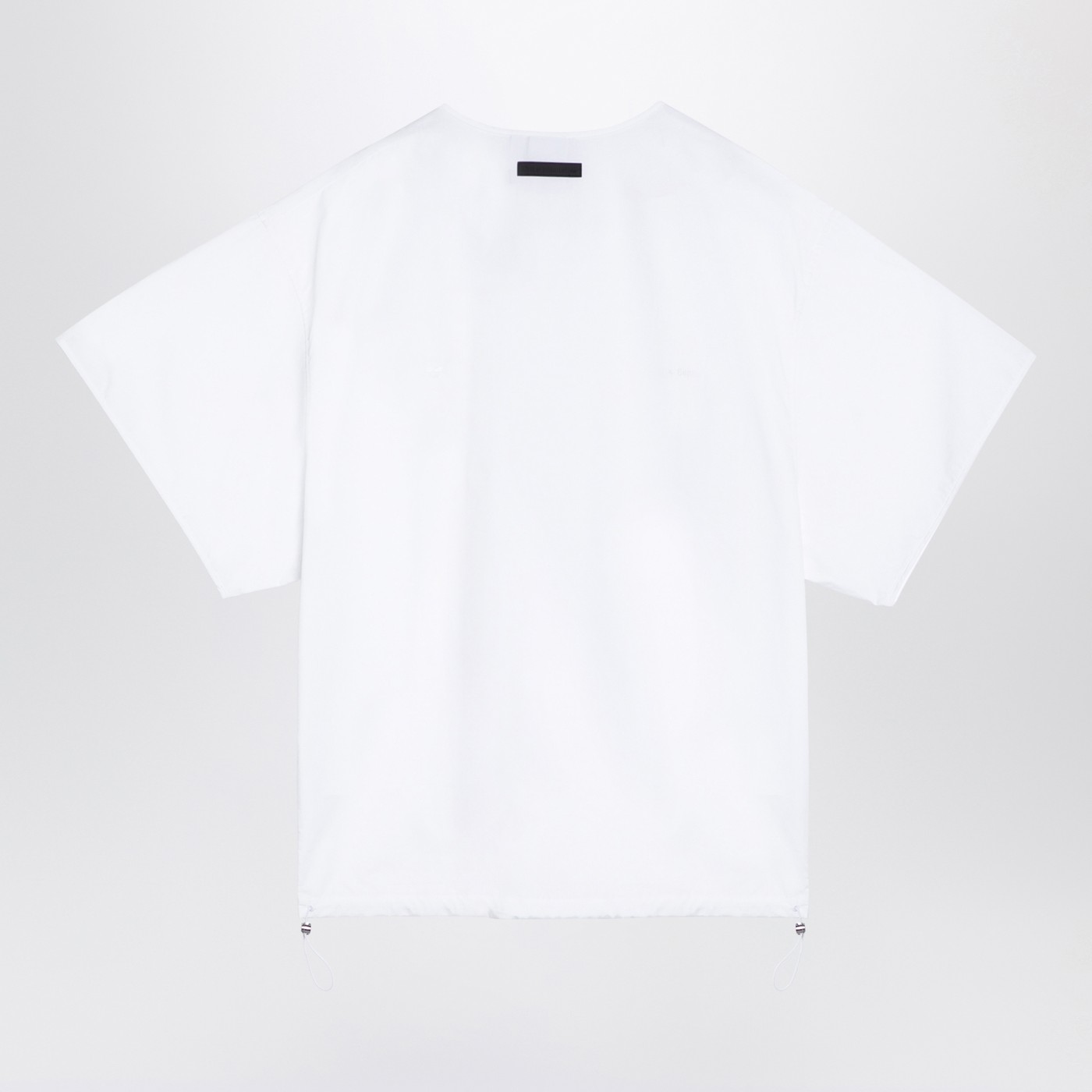 adidas by Wales Bonner White cotton T-shirt with drawstring | TheDoubleF