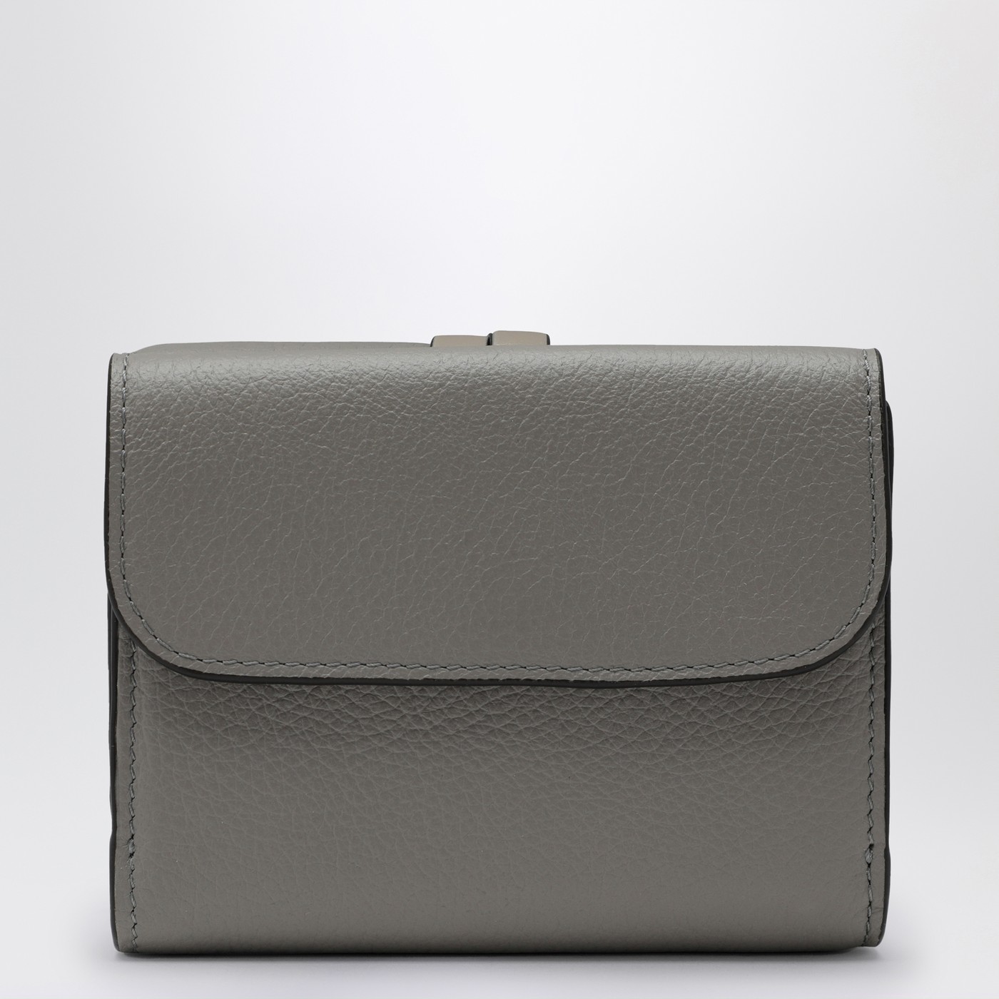 Chloé Alphabet small trifold grey wallet | TheDoubleF