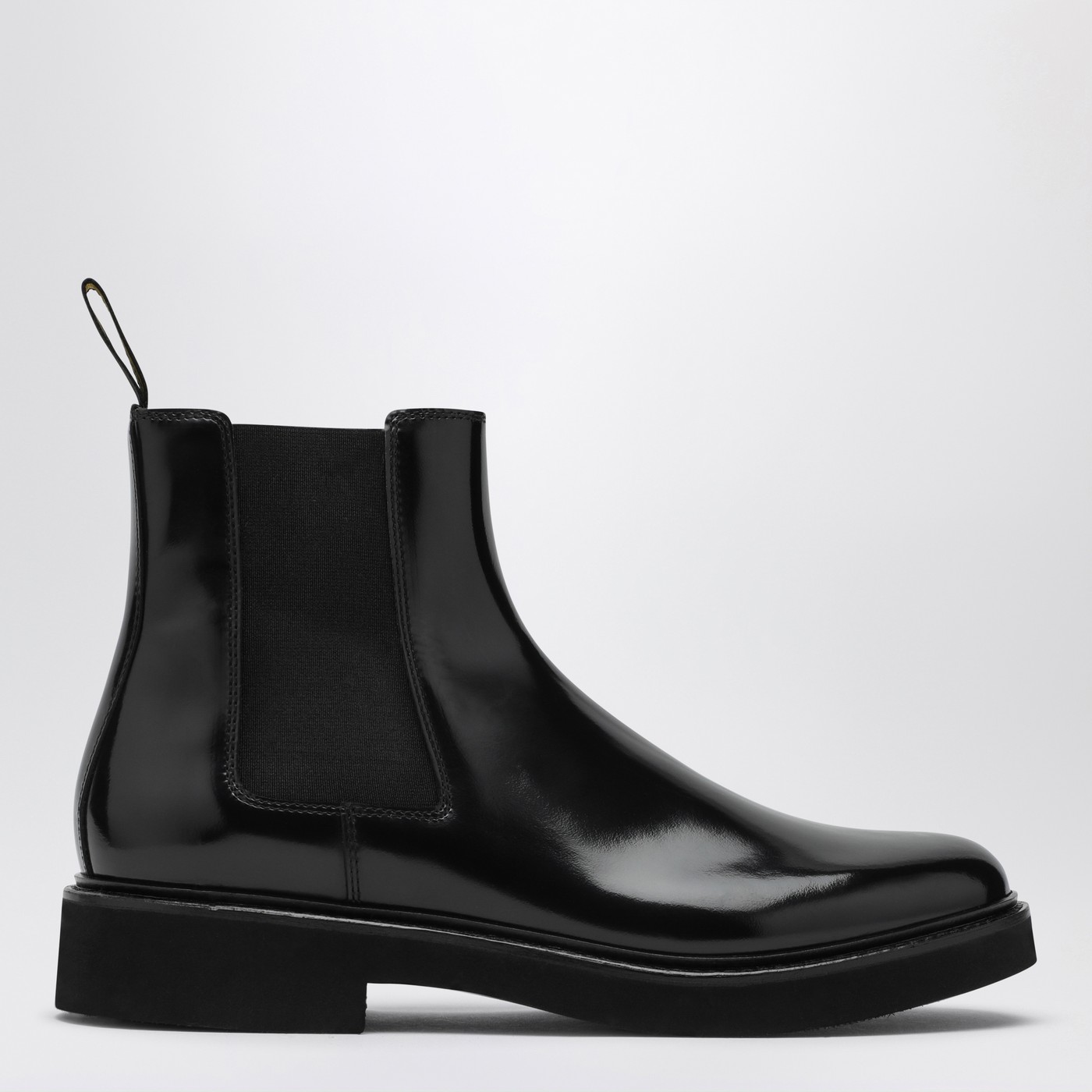 Doucal's Black leather Beatles ankle boot | TheDoubleF