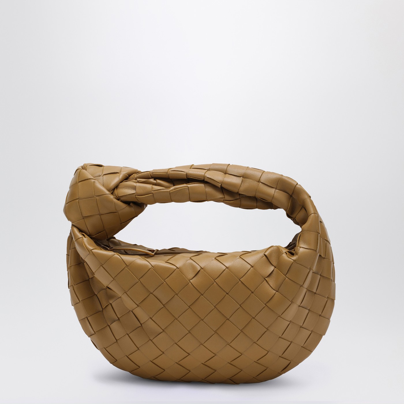 Bottega Veneta Dark Praline Mini Jodie bag | TheDoubleF