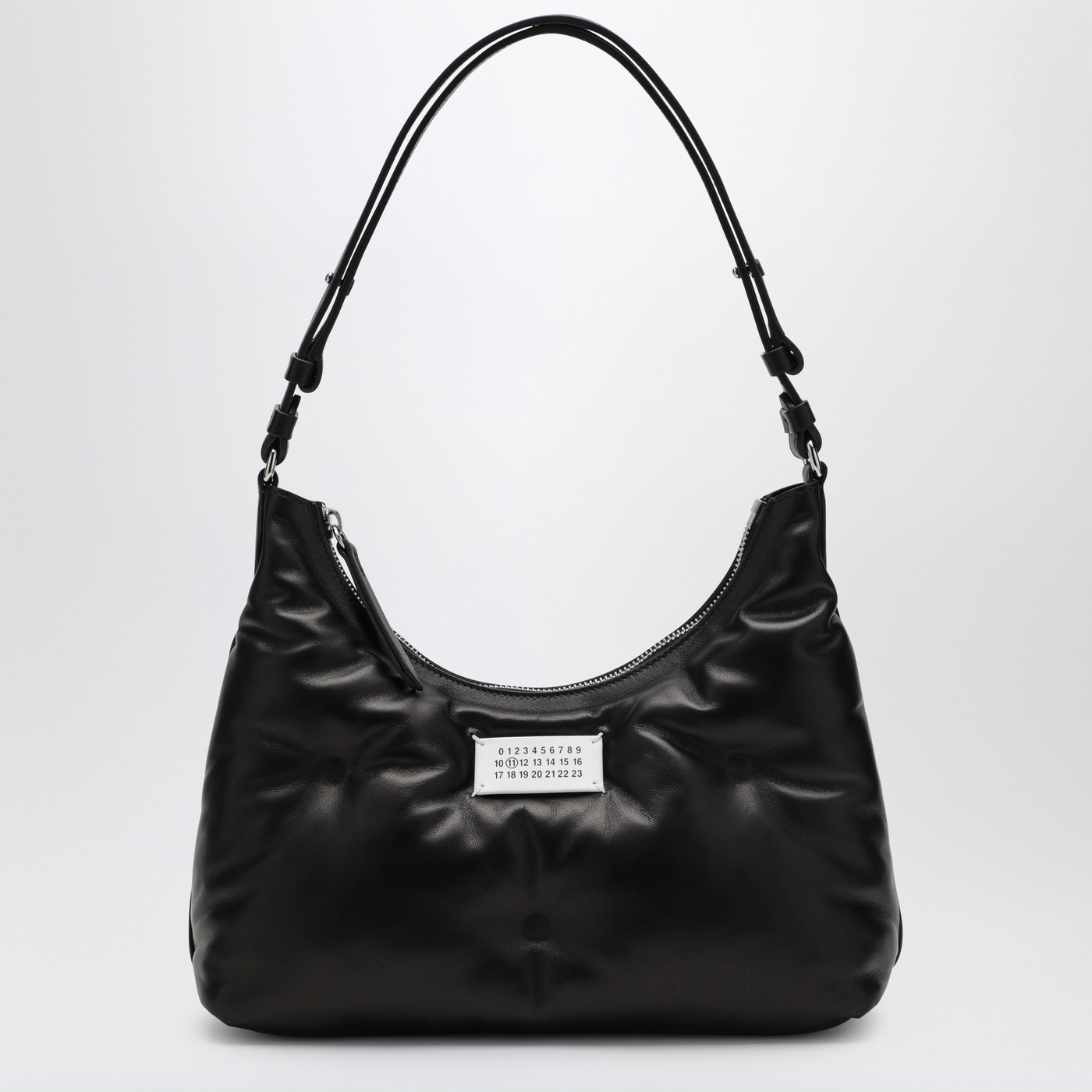 Maison Margiela Black Glam Slam small hobo bag | TheDoubleF