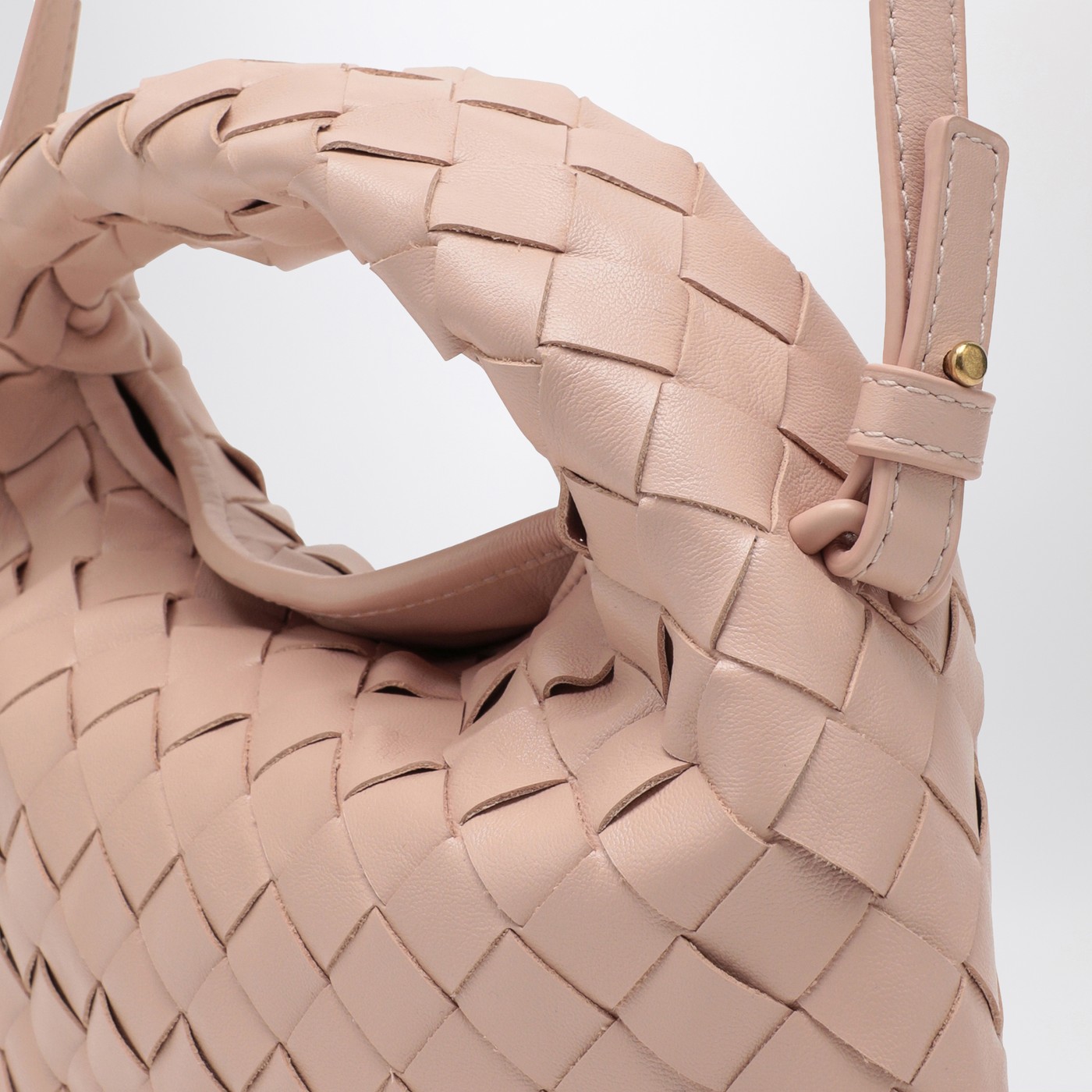 Bottega Veneta Pale pink Mini Hop crossbody bag | TheDoubleF