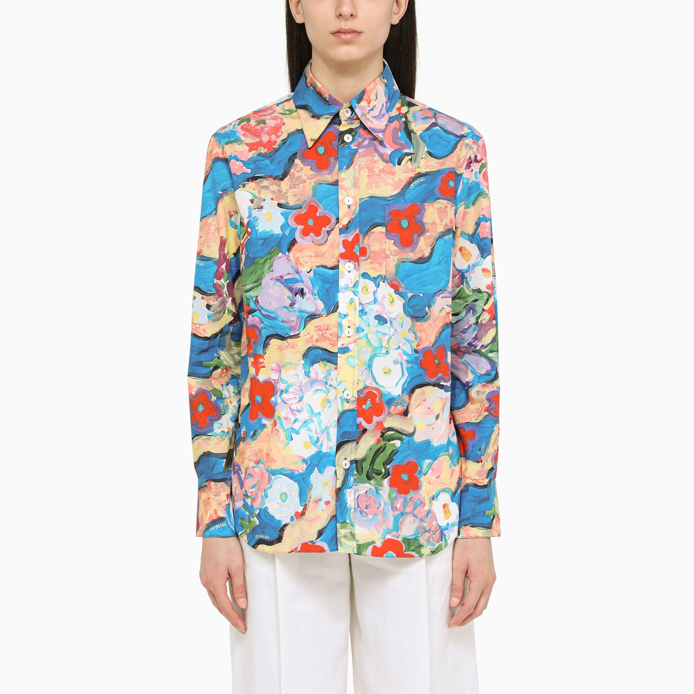 Marni Printed cotton shirt | TheDoubleF