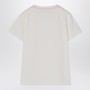 GUCCI White cotton T-shirt with logo | TheDoubleF