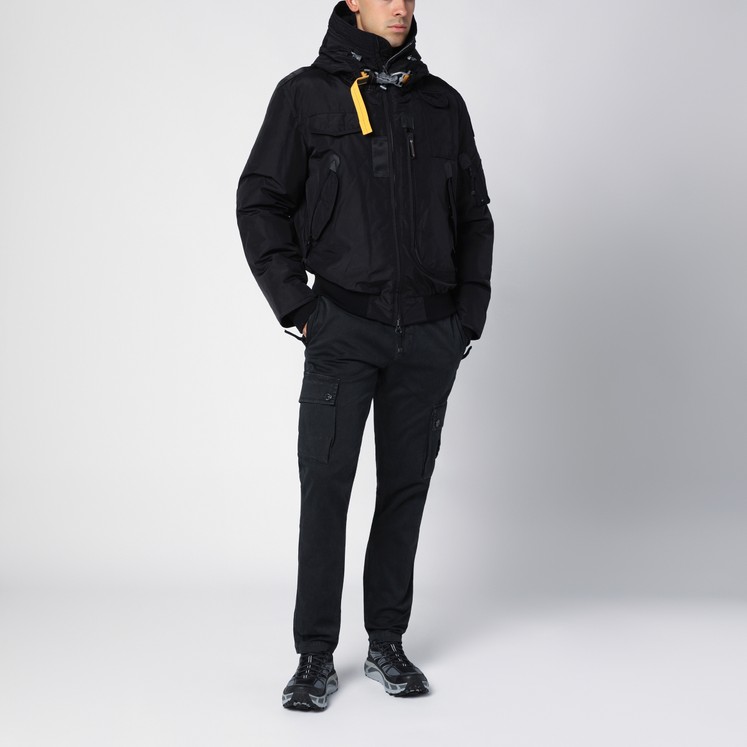 Parajumpers Pharrell black padded bomber jacket | TheDoubleF
