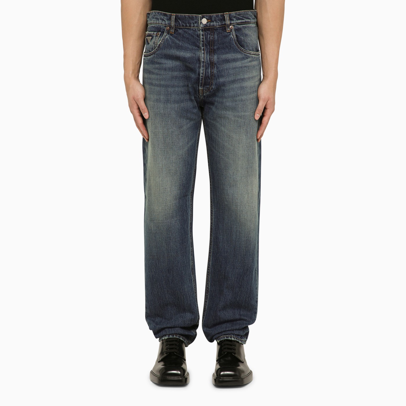 Prada Regular blue washed denim jeans | TheDoubleF