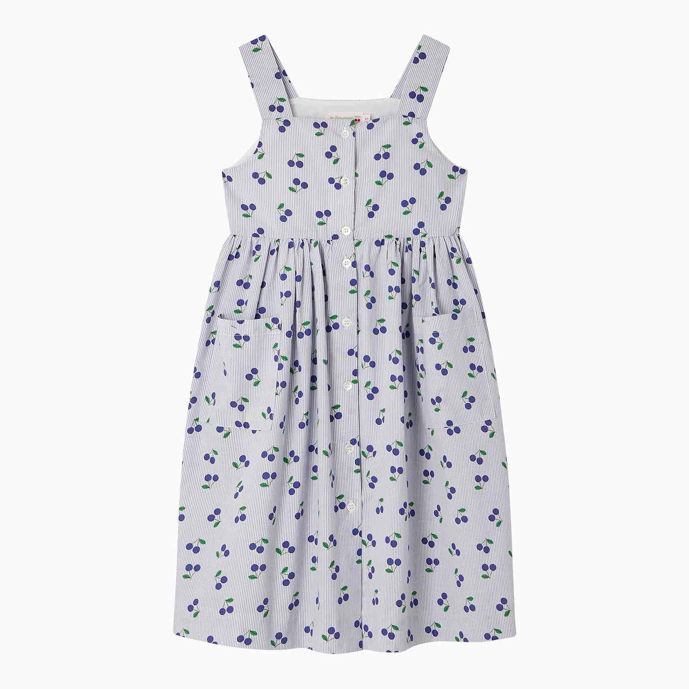 Bonpoint Light blue cotton Laly dress | TheDoubleF