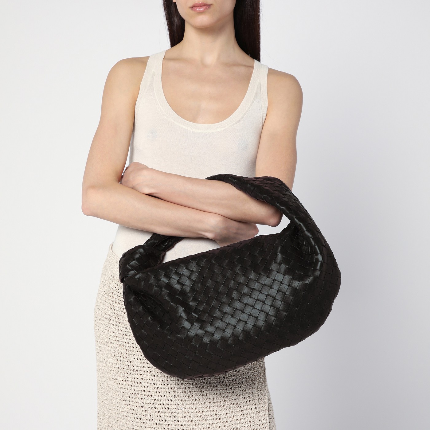 Bottega Veneta Black Small Jodie bag | TheDoubleF