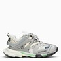 Balenciaga Track grey/blue/green mesh and nylon trainer | TheDoubleF