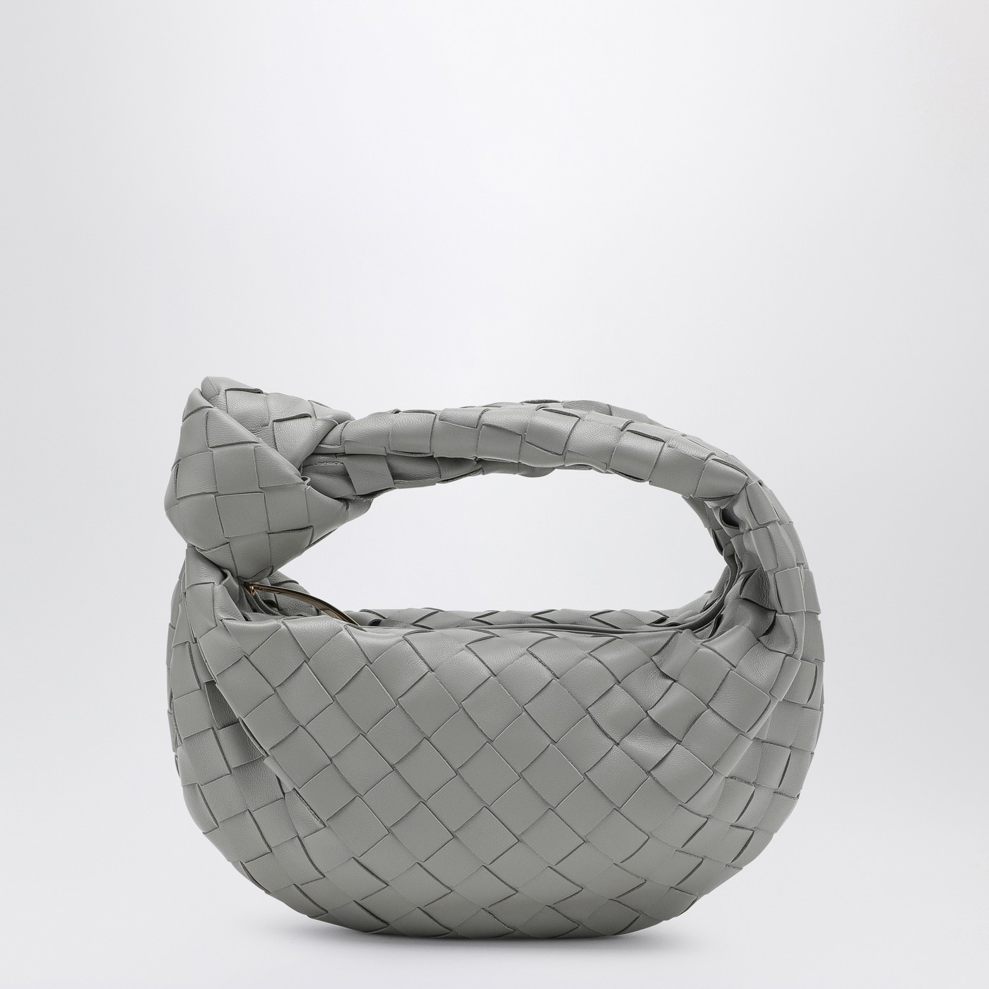 Bottega Veneta Light grey Mini Jodie bag | TheDoubleF