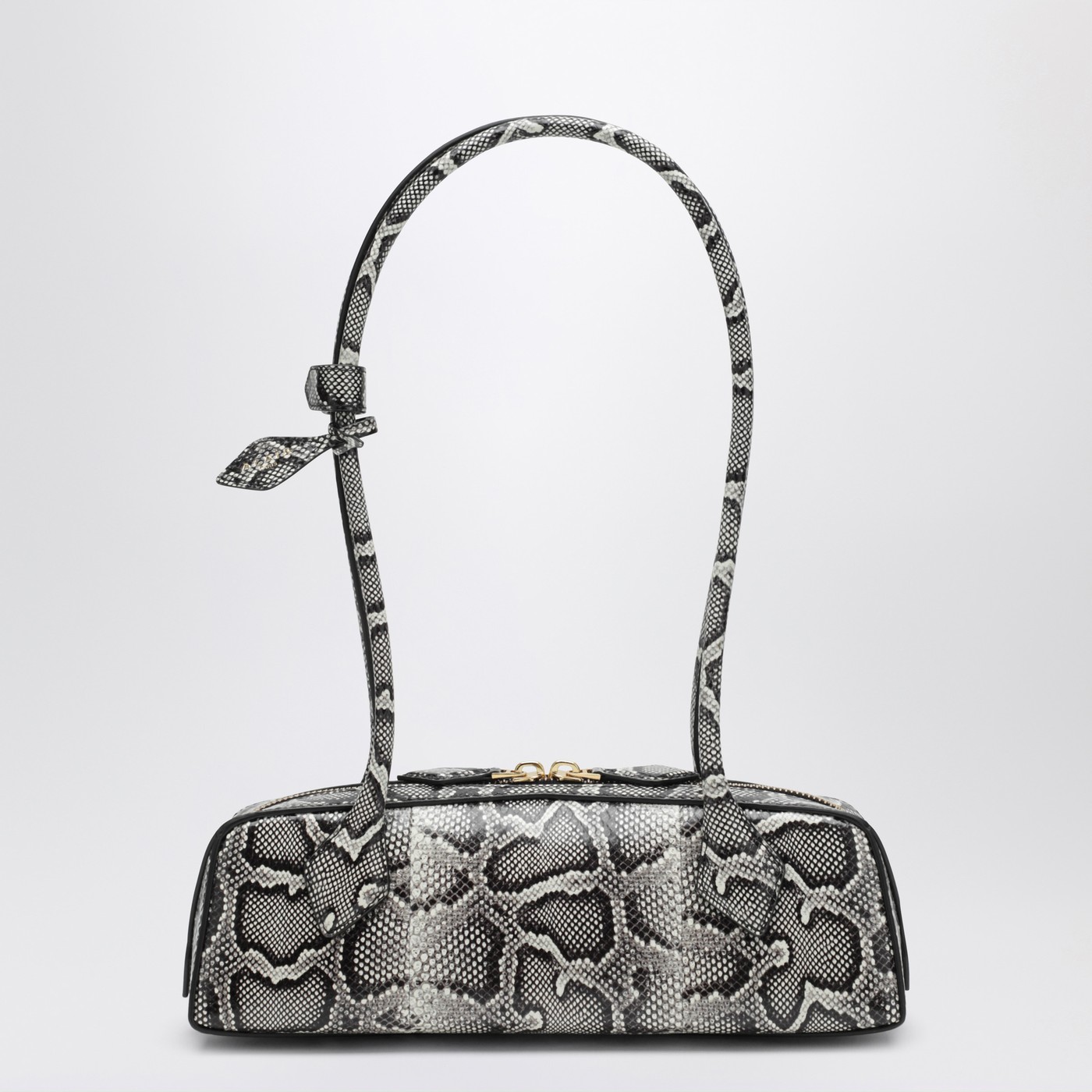 Alaïa Python-print leather small Le Teckel bag | TheDoubleF