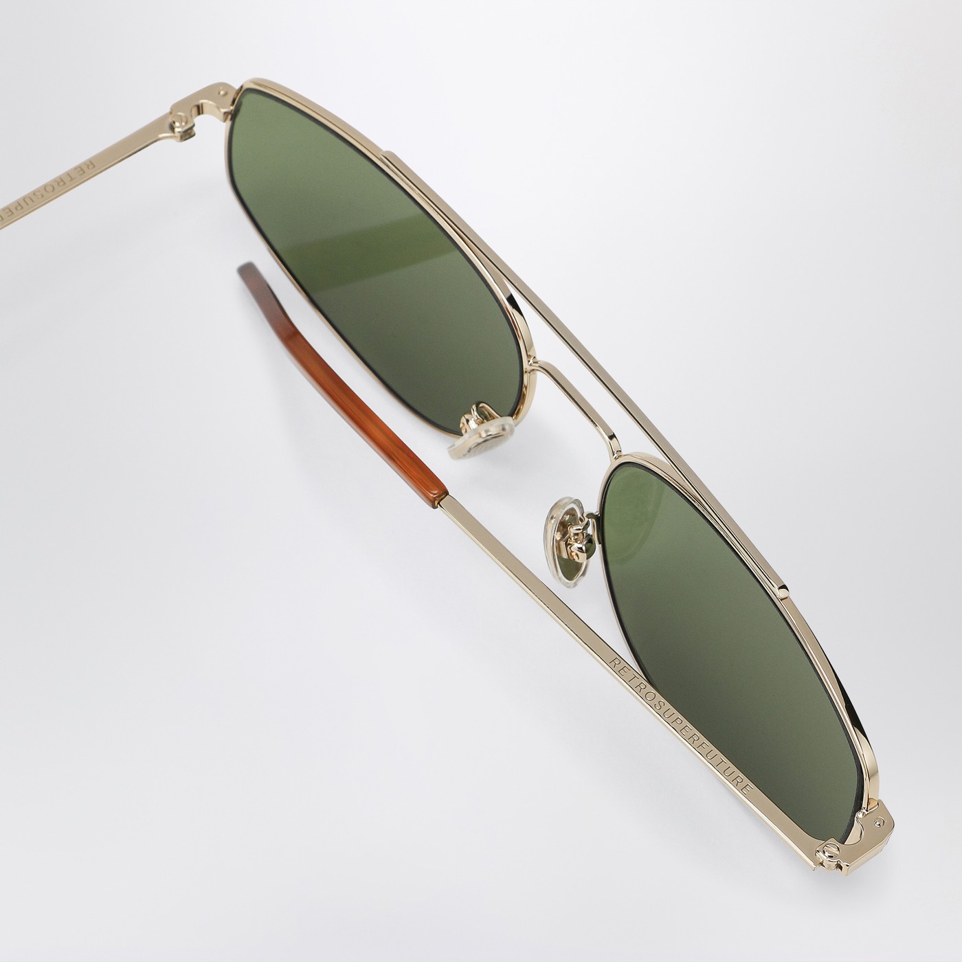 RETROSUPERFUTURE Green Tema 2.0 sunglasses | TheDoubleF