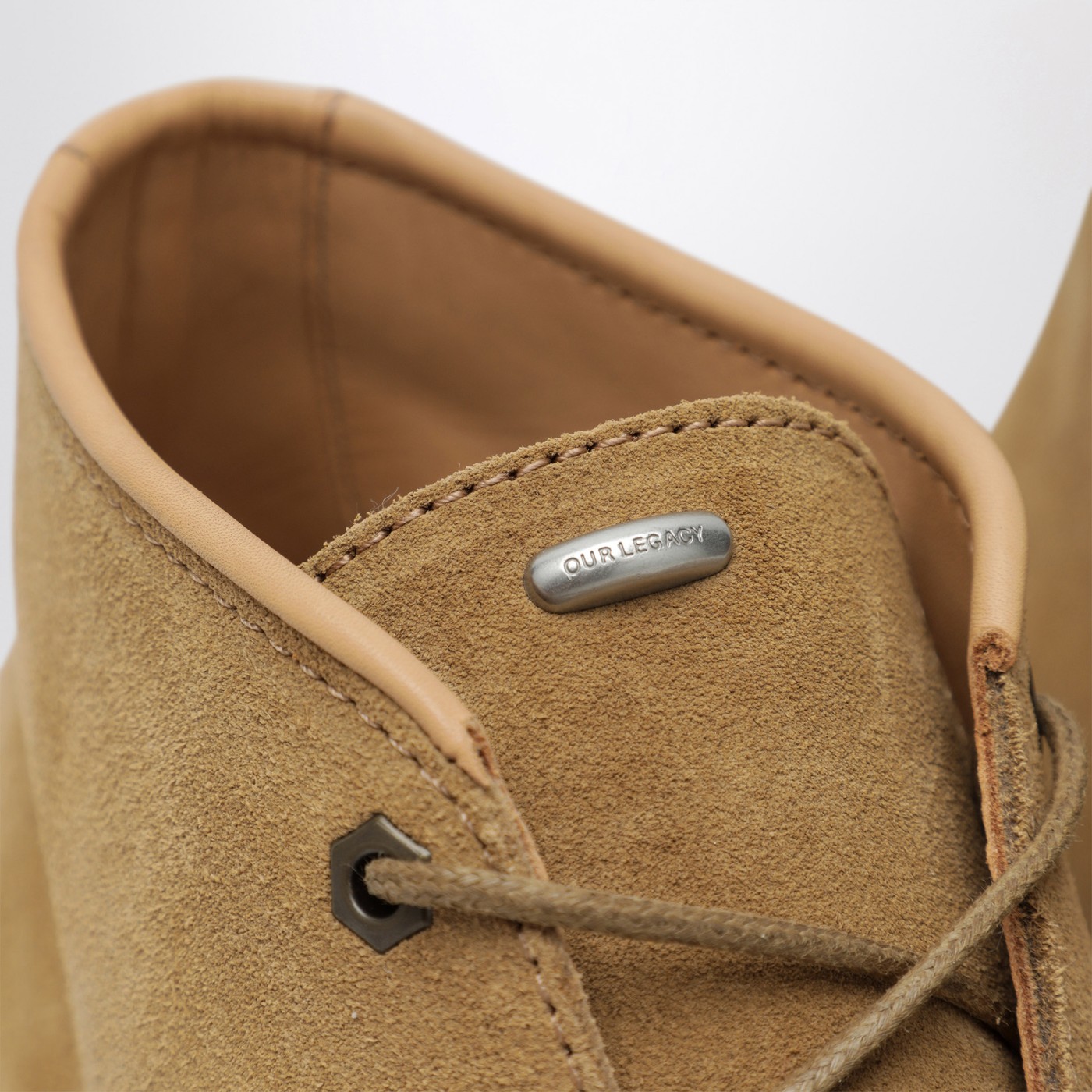 Our Legacy Beige suede chukka boots | TheDoubleF