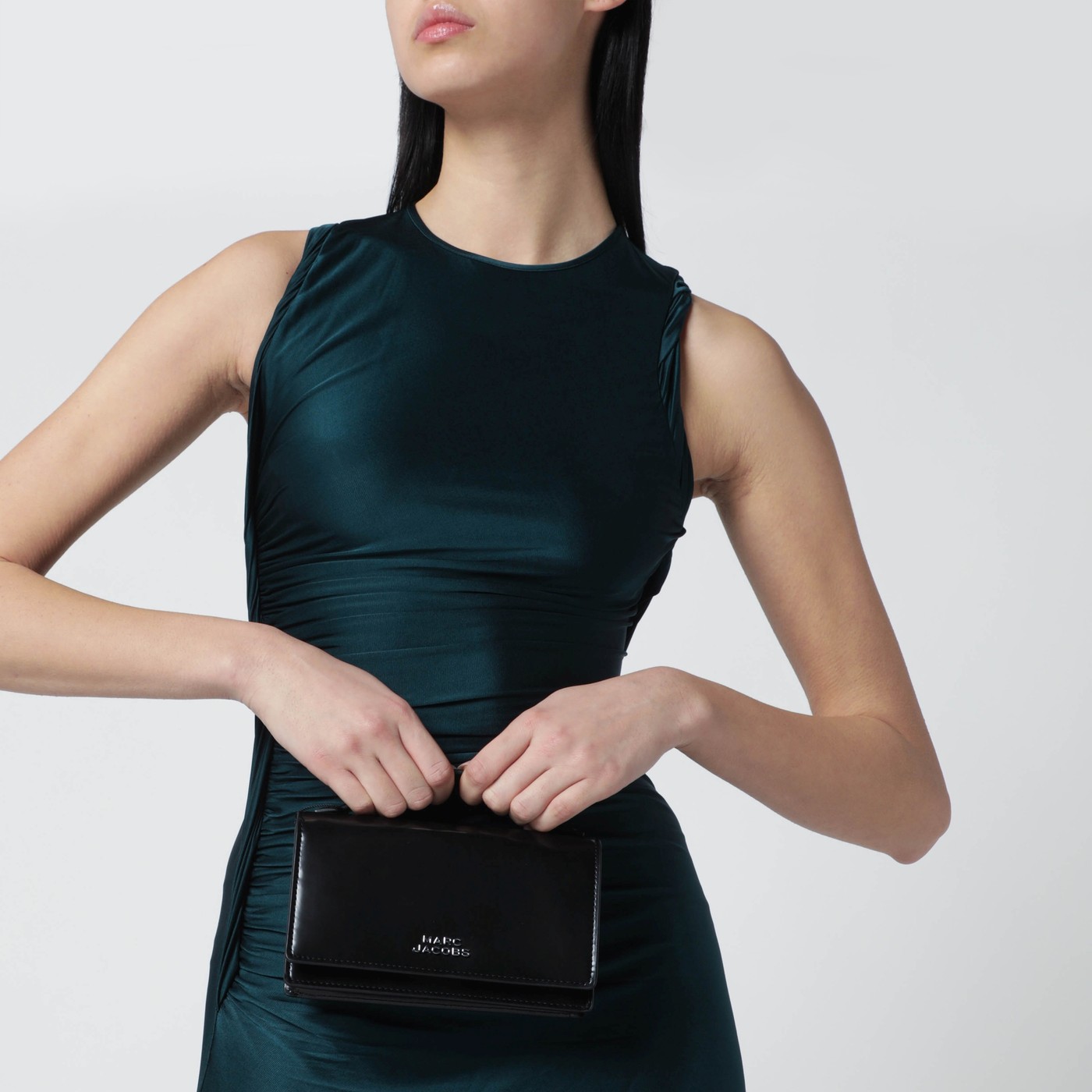 Marc Jacobs The Glam Mirror Mini Bag black | TheDoubleF