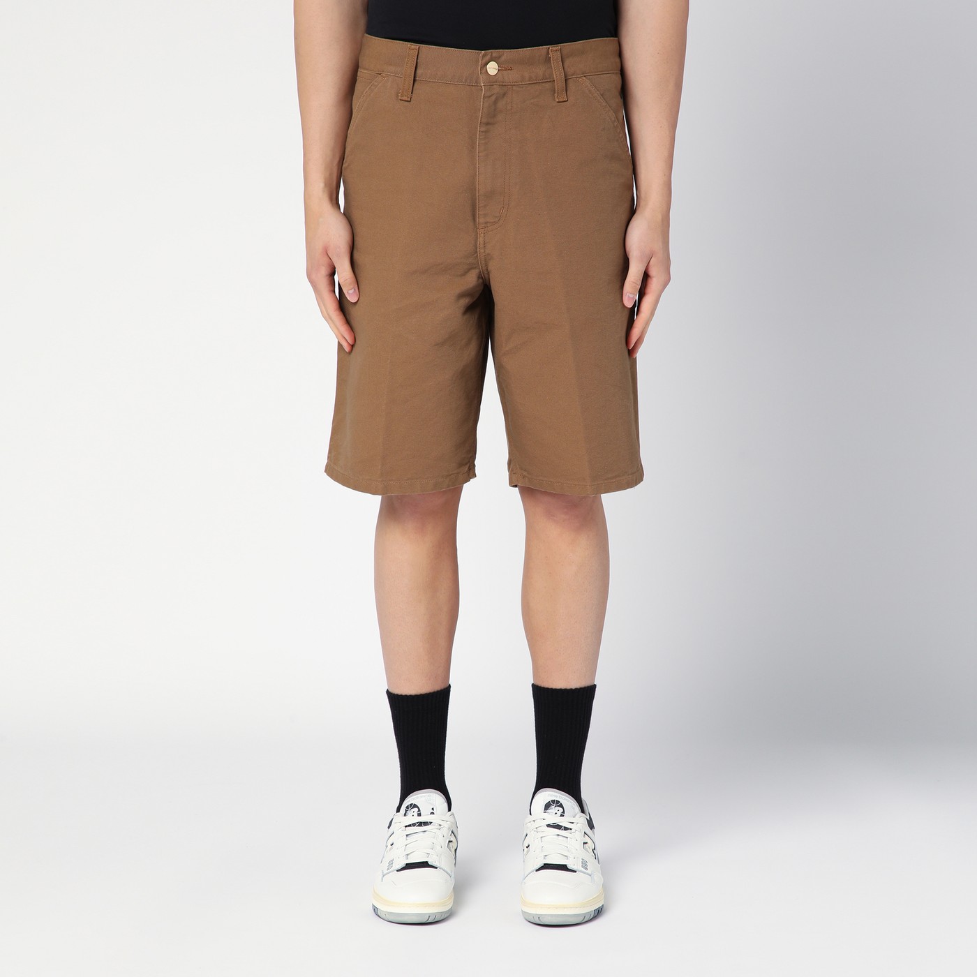 Carhartt WIP Single Knee Short Hamilton coloured cotton | TheDoubleF