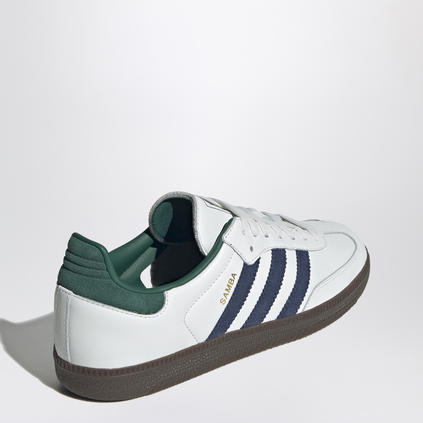 adidas Originals Samba OG white/green/blue sneaker | TheDoubleF