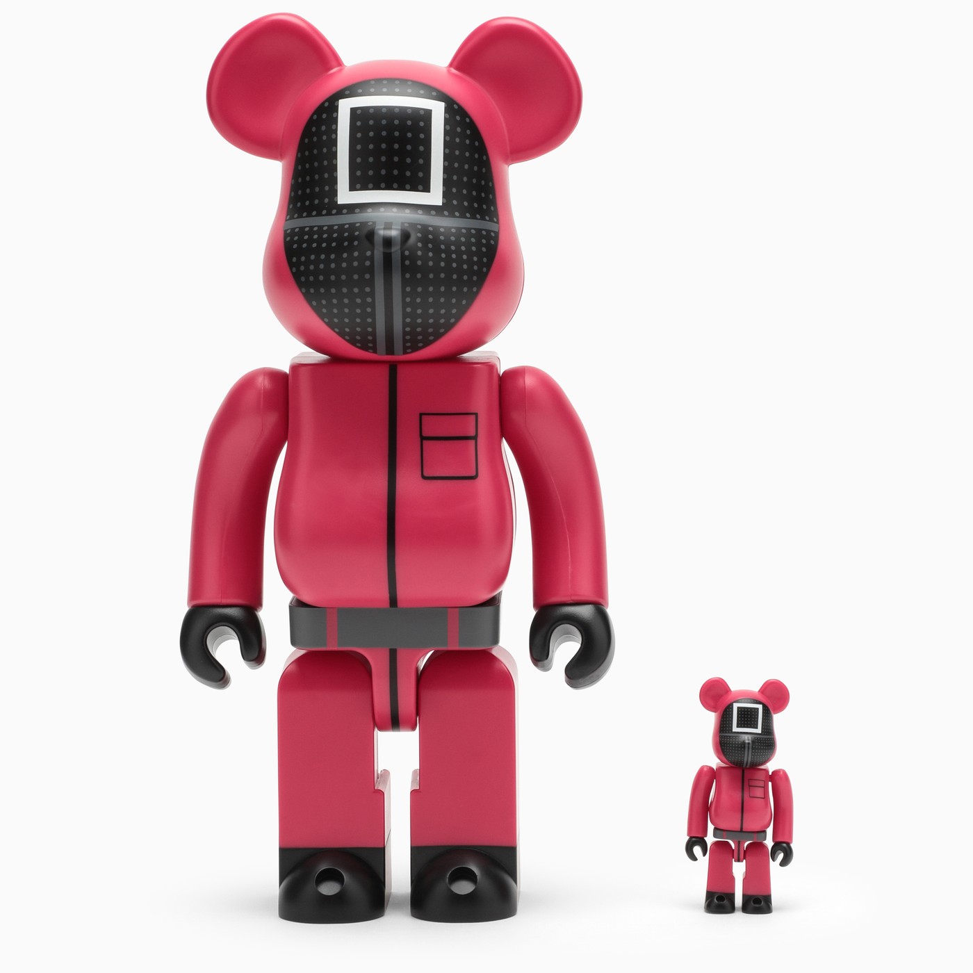 Medicom Toy Bearbrick 100%+400% Squid Game Guard Square | TheDoubleF