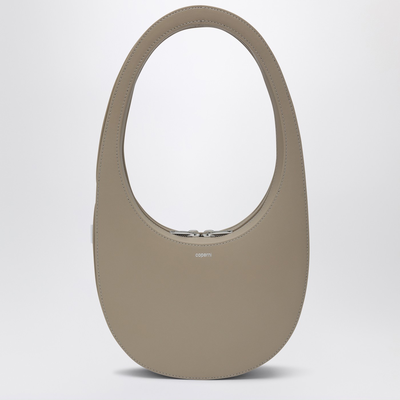 COPERNI Crossbody beige leather Swipe Bag | TheDoubleF