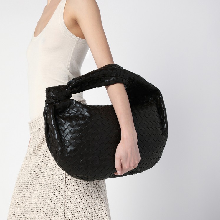 Bottega Veneta Hop shoulder bag small Dark Praline | TheDoubleF