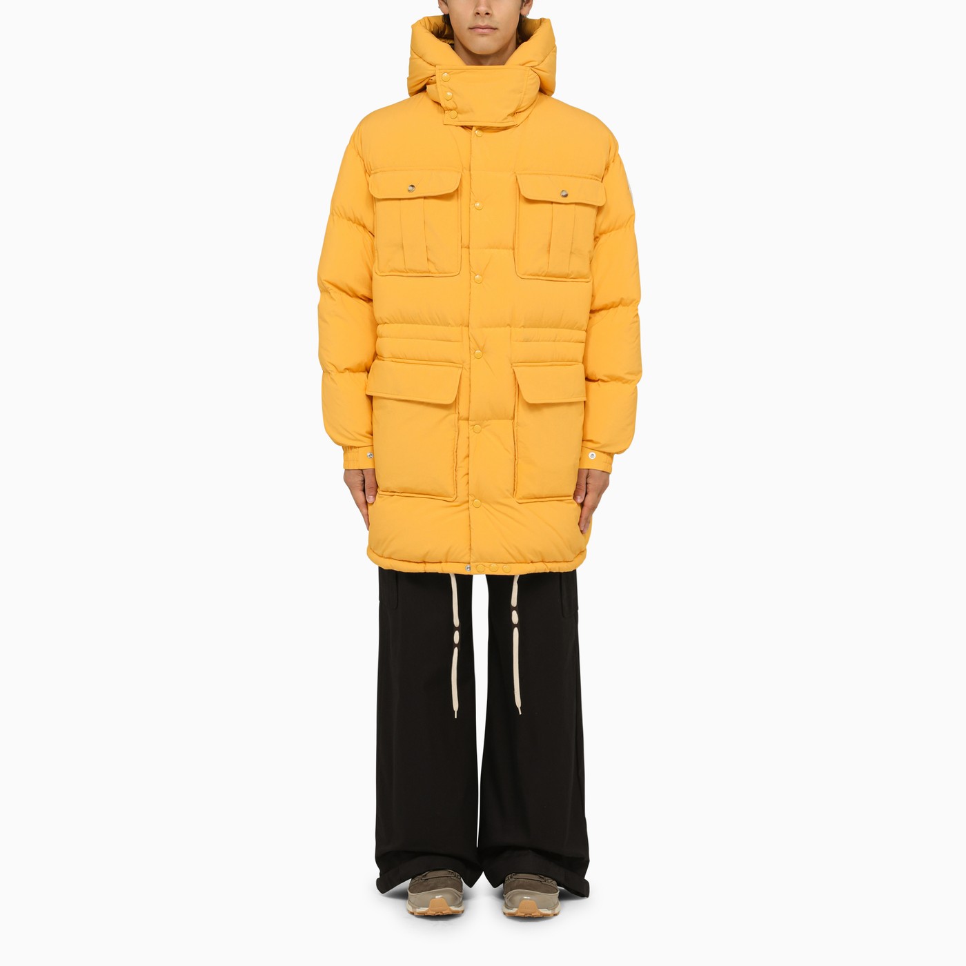 Moncler Genius Yellow Pentaflake Parka | TheDoubleF