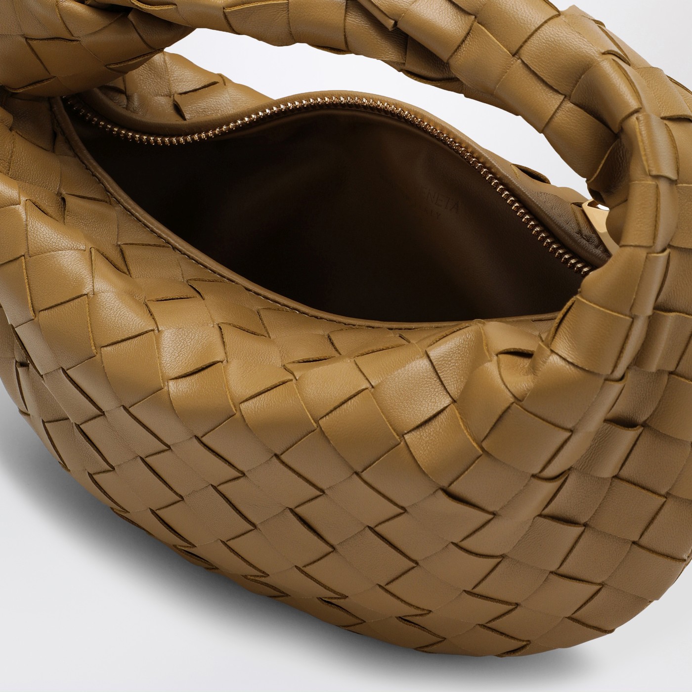 Bottega Veneta Dark Praline Mini Jodie bag | TheDoubleF