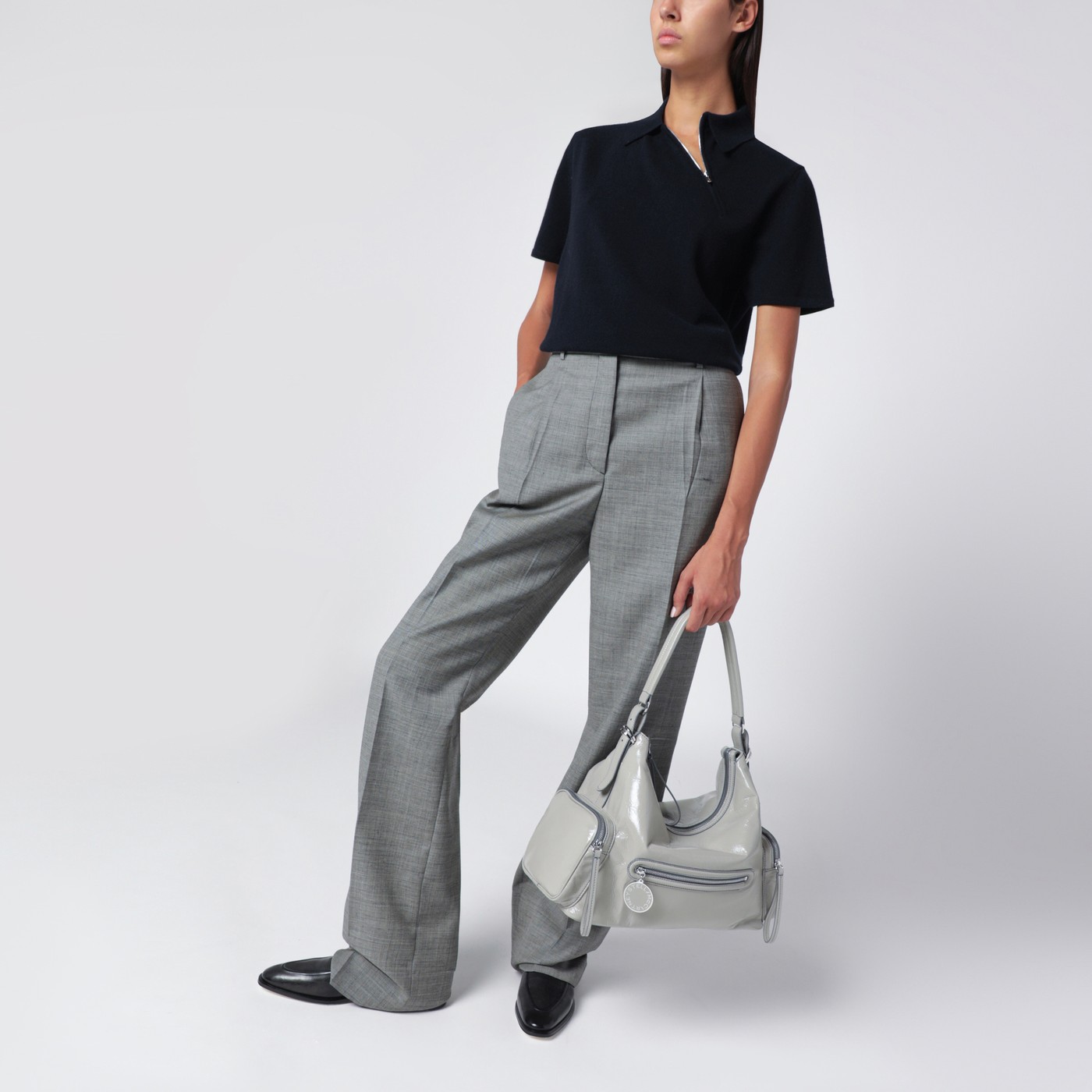 Stella McCartney Light grey Dartmoor shoulder bag | TheDoubleF