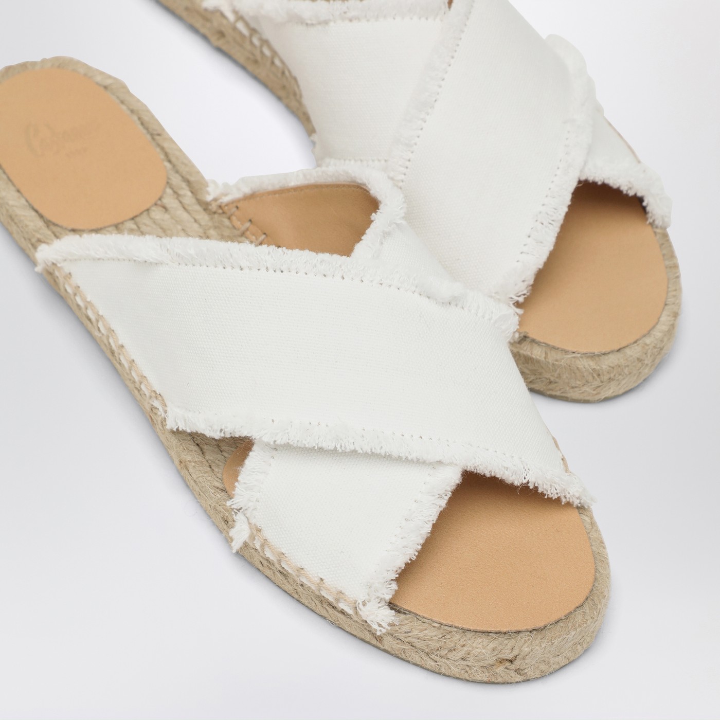 Castañer White Palmera slip-on | TheDoubleF