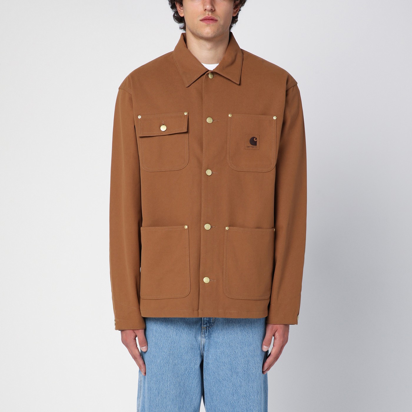 Carhartt WIP Artificial Suede Michigan Coat Hamilton | TheDoubleF