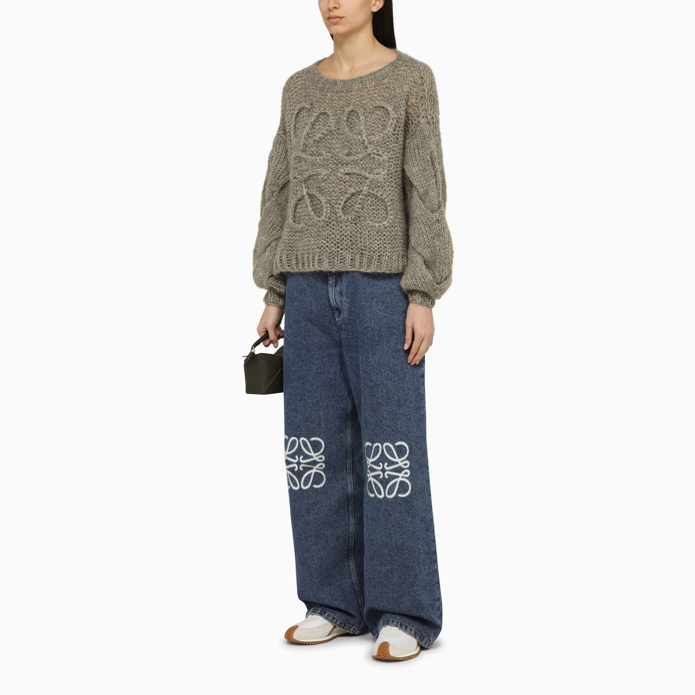 Loewe Jeans boyfriend Anagram blu | TheDoubleF