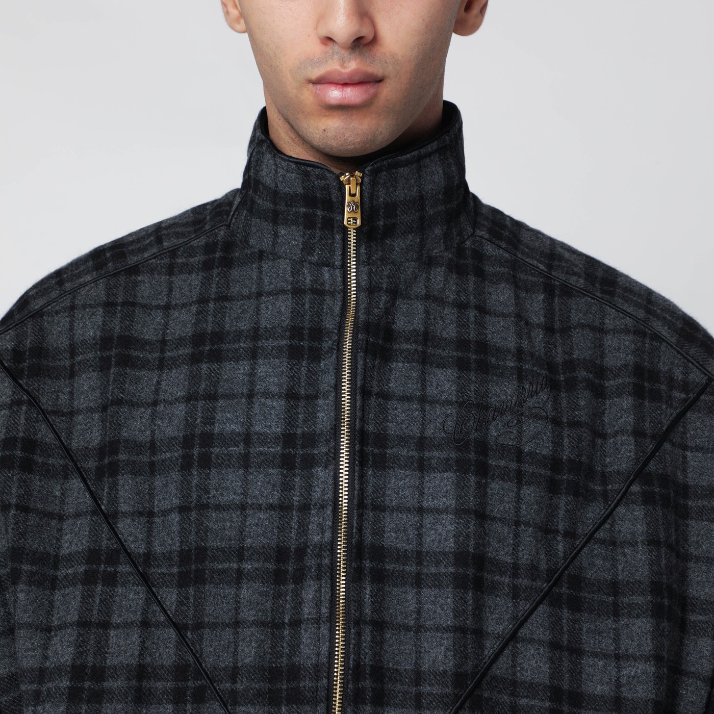 Willy Chavarria Quilted wool bomber jacket | TheDoubleF