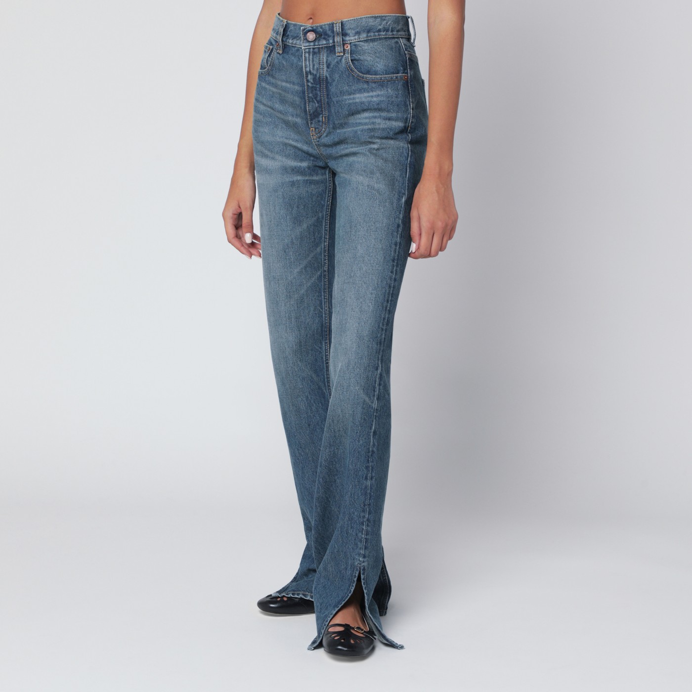 Chloé Blue jeans with slits | TheDoubleF