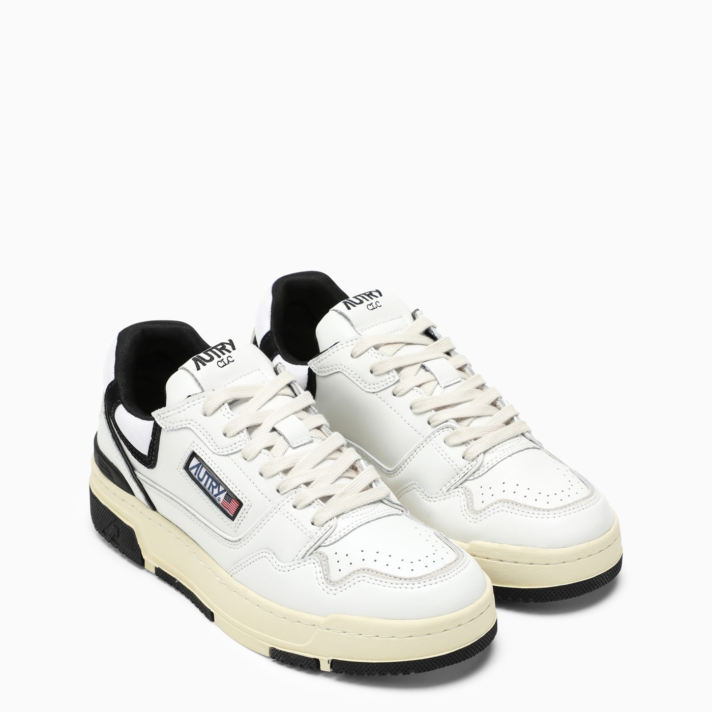 AUTRY White/black CLC low trainer | TheDoubleF