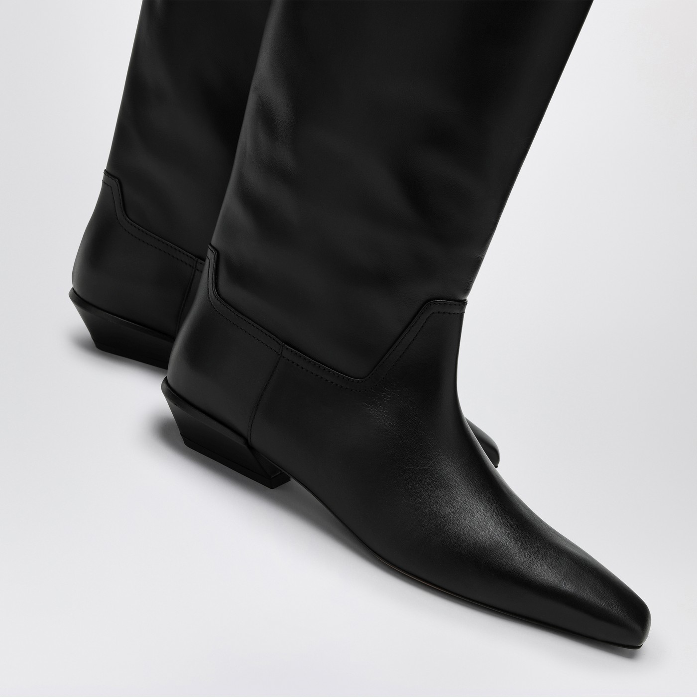 Paris Texas Bettina black leather boot | TheDoubleF
