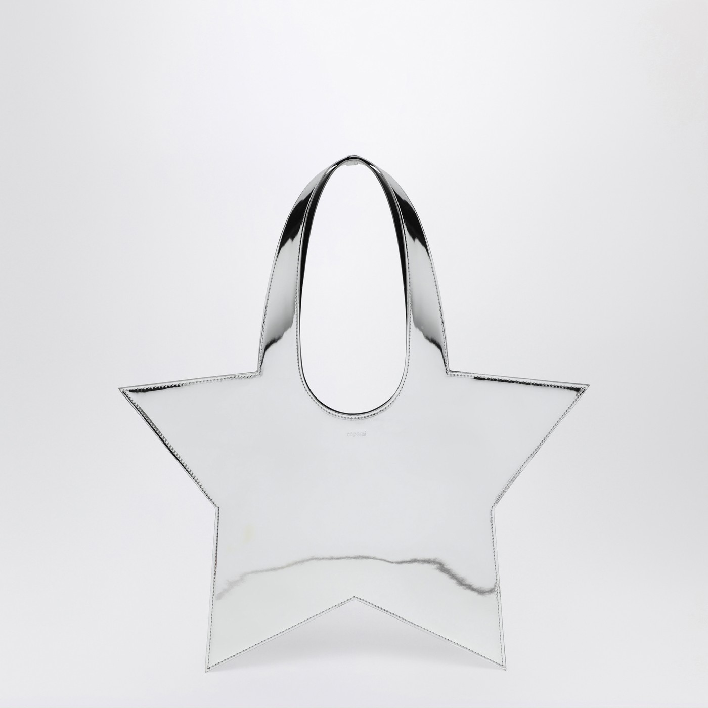 Coperni Mini Star mirrored silver tote bag | TheDoubleF