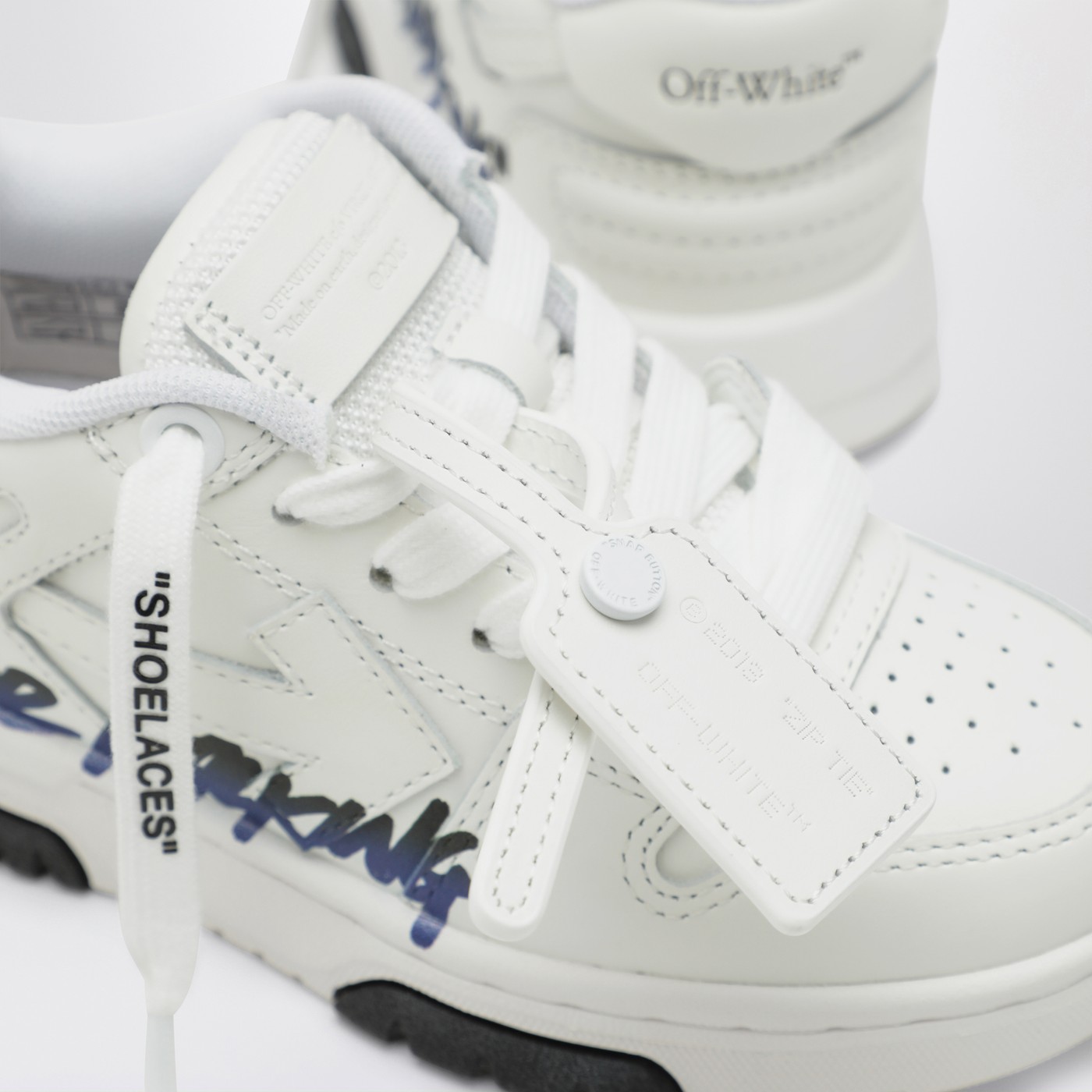 Off-White™ Baskets Out Of Office blanches avec inscription For Walking ...