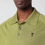 Ami Paris Polo Ami De Coeur color matcha in lana | TheDoubleF
