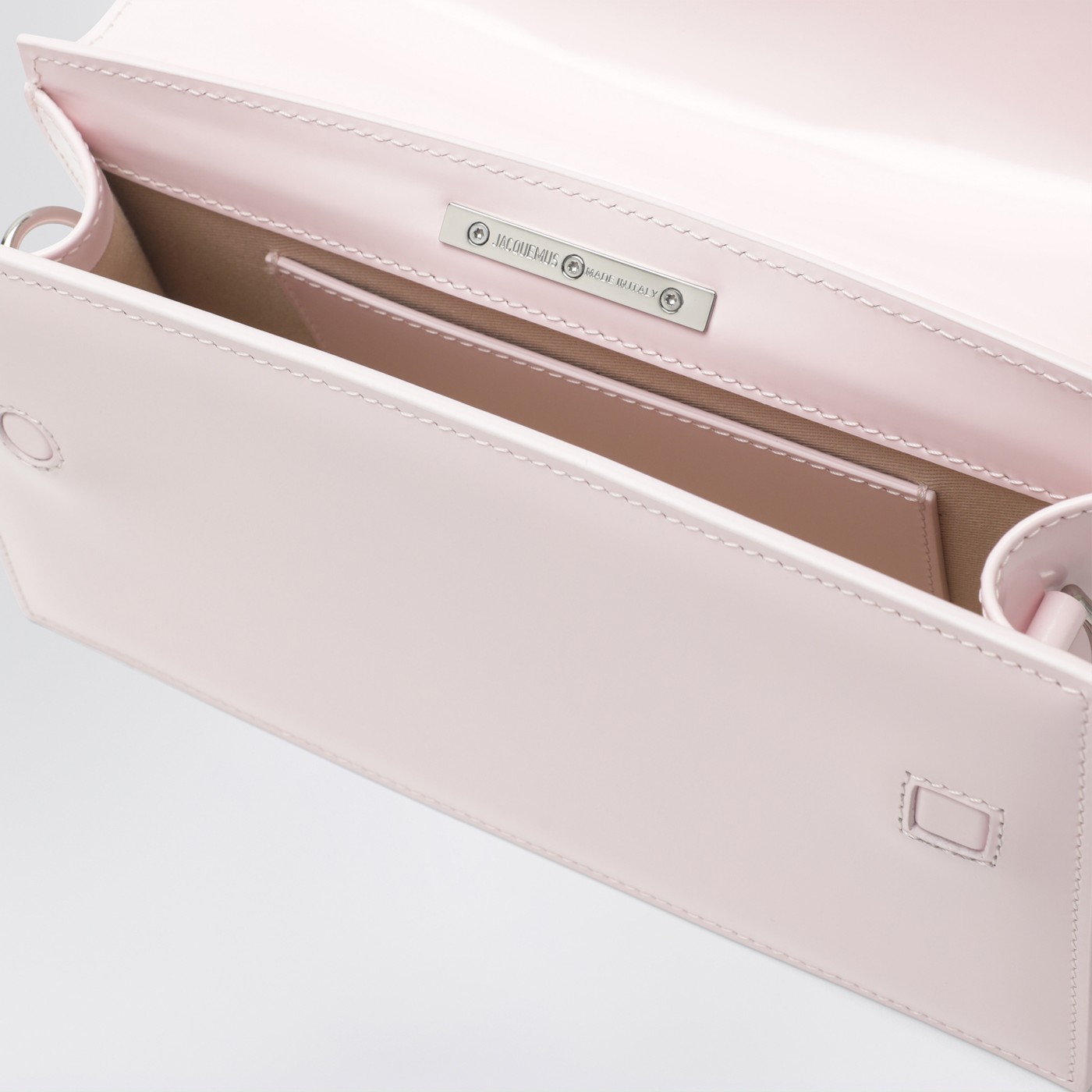 JACQUEMUS Le Grand Bambino light pink bag | TheDoubleF