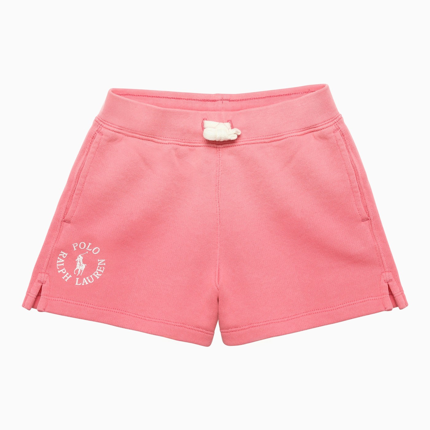 Polo Ralph Lauren Short rosa in cotone con logo | TheDoubleF