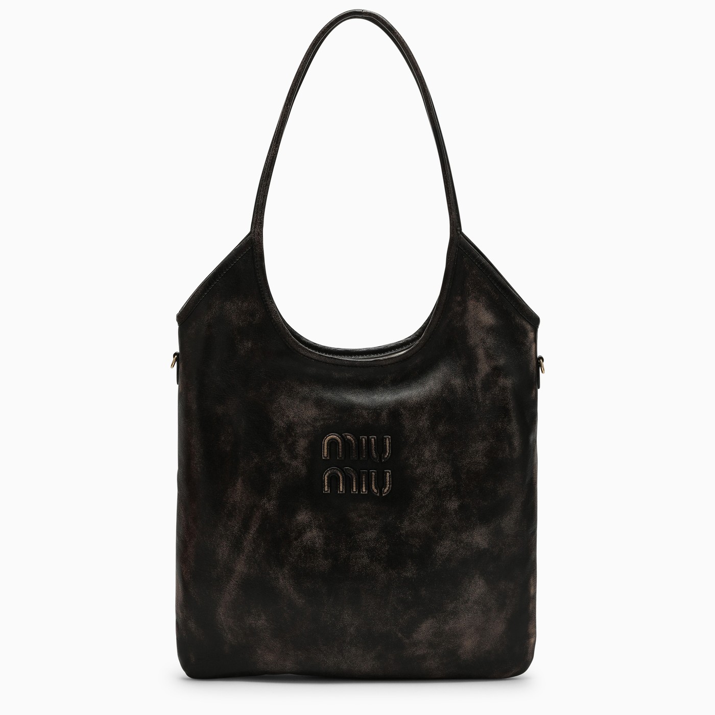 Miu Miu IVY sand/coffee leather bag | TheDoubleF