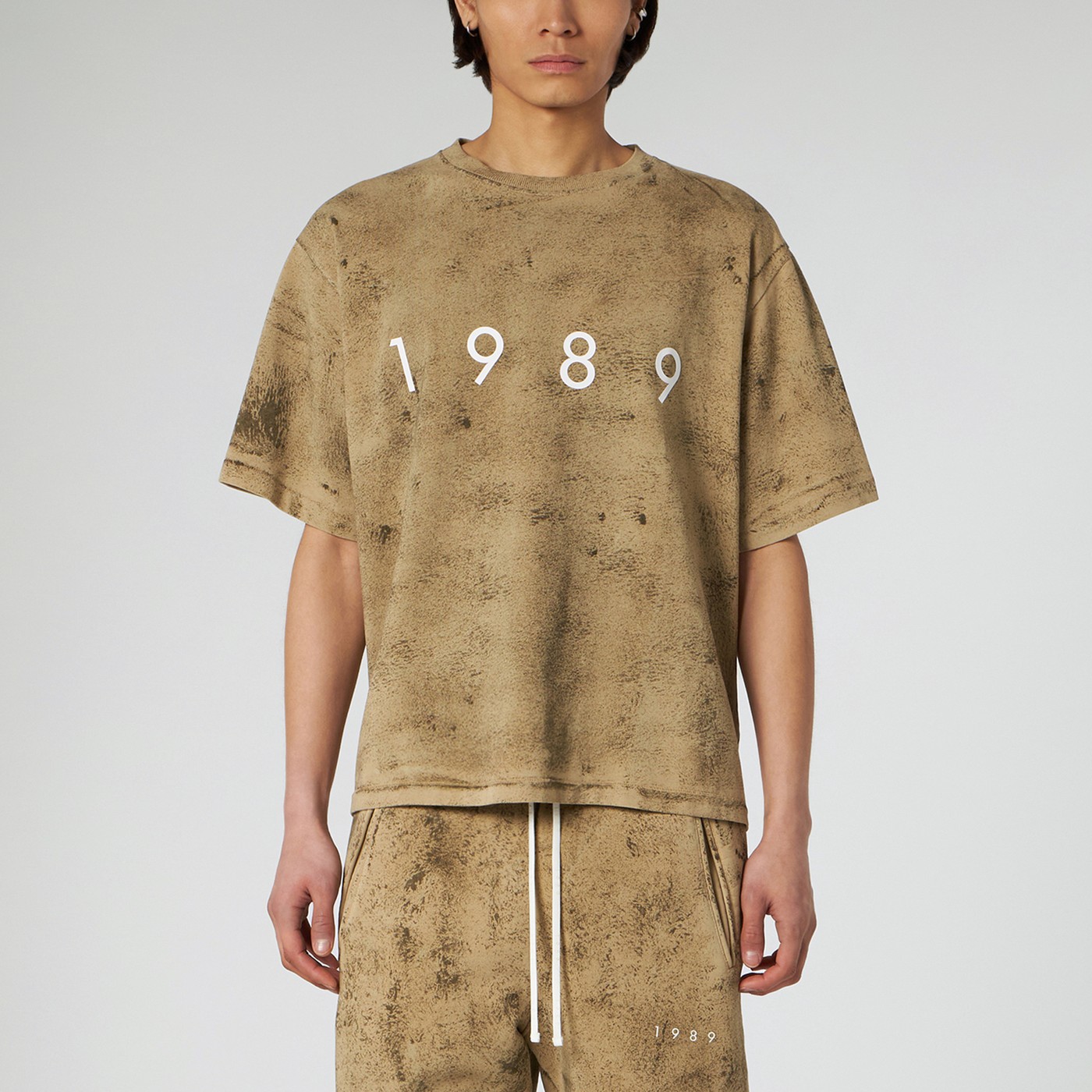 1989 STUDIO T-Shirt SS Logo camo | TheDoubleF