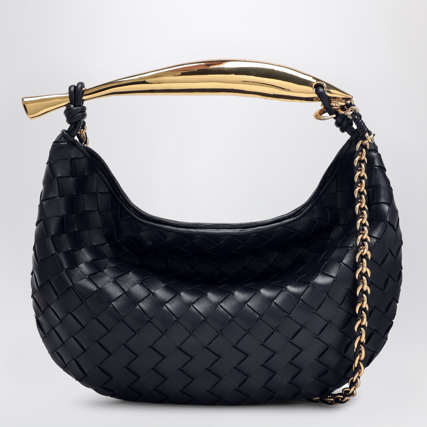 Bottega Veneta Space-coloured leather Sardine bag | TheDoubleF
