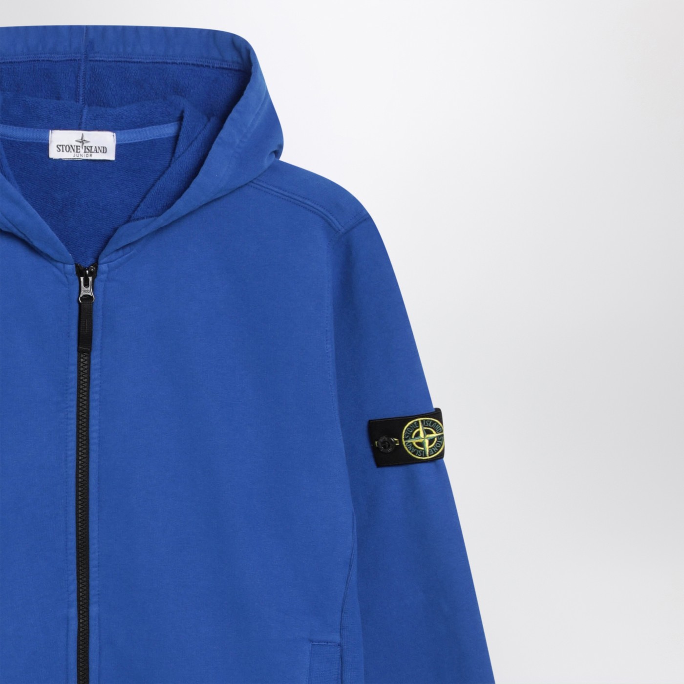 Stone Island Sweat zippé bleu électrique | TheDoubleF