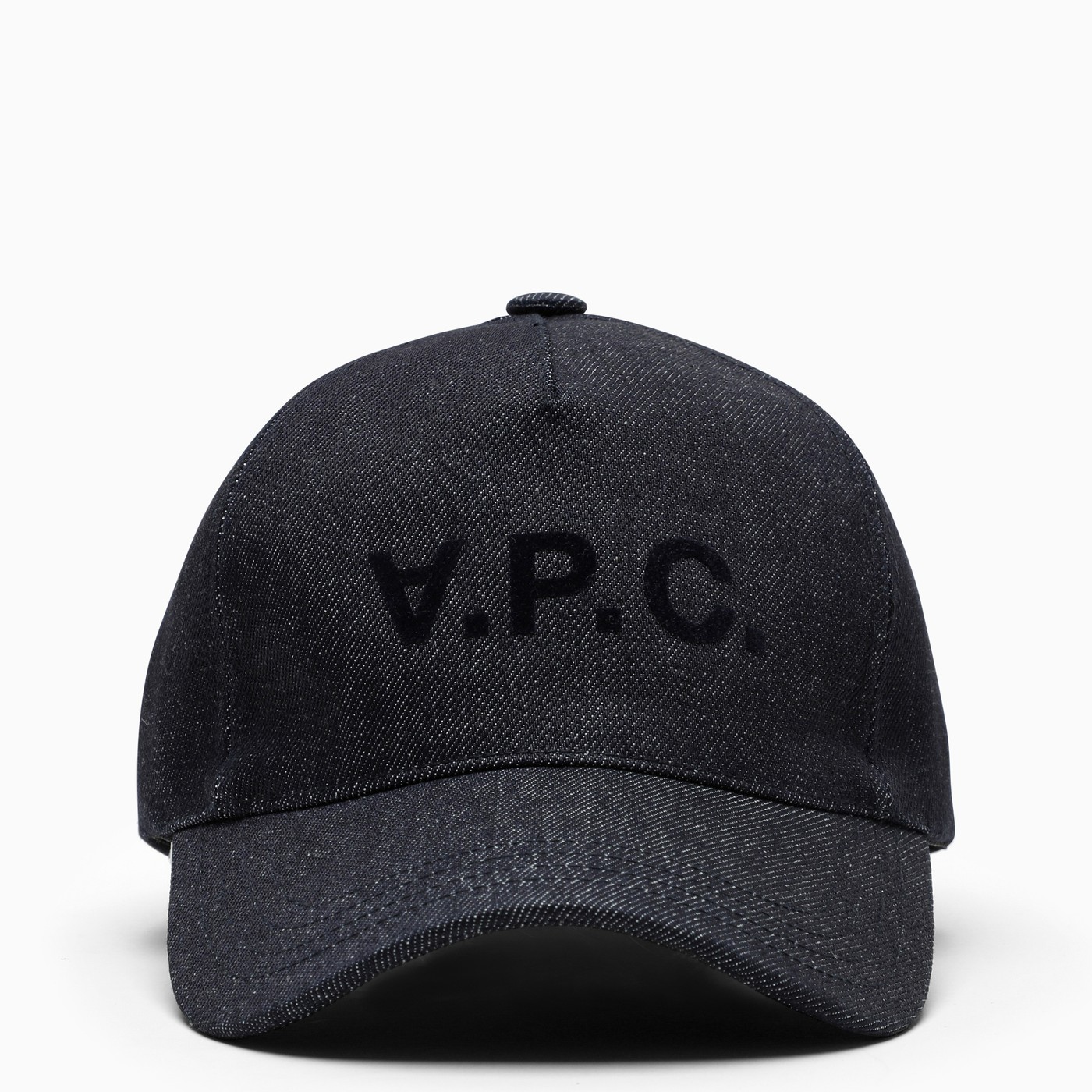 A.P.C. Denim baseball cap with logo | TheDoubleF