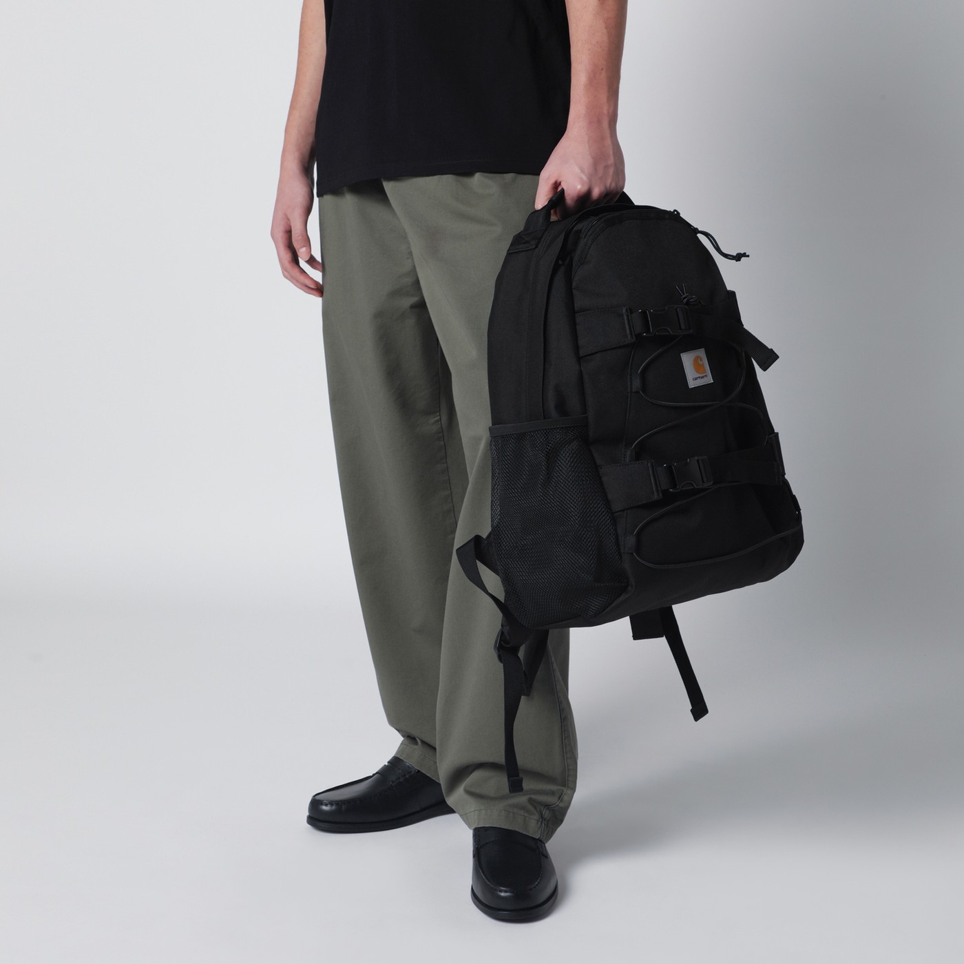 Carhartt WIP Black Kickflip backpack | TheDoubleF