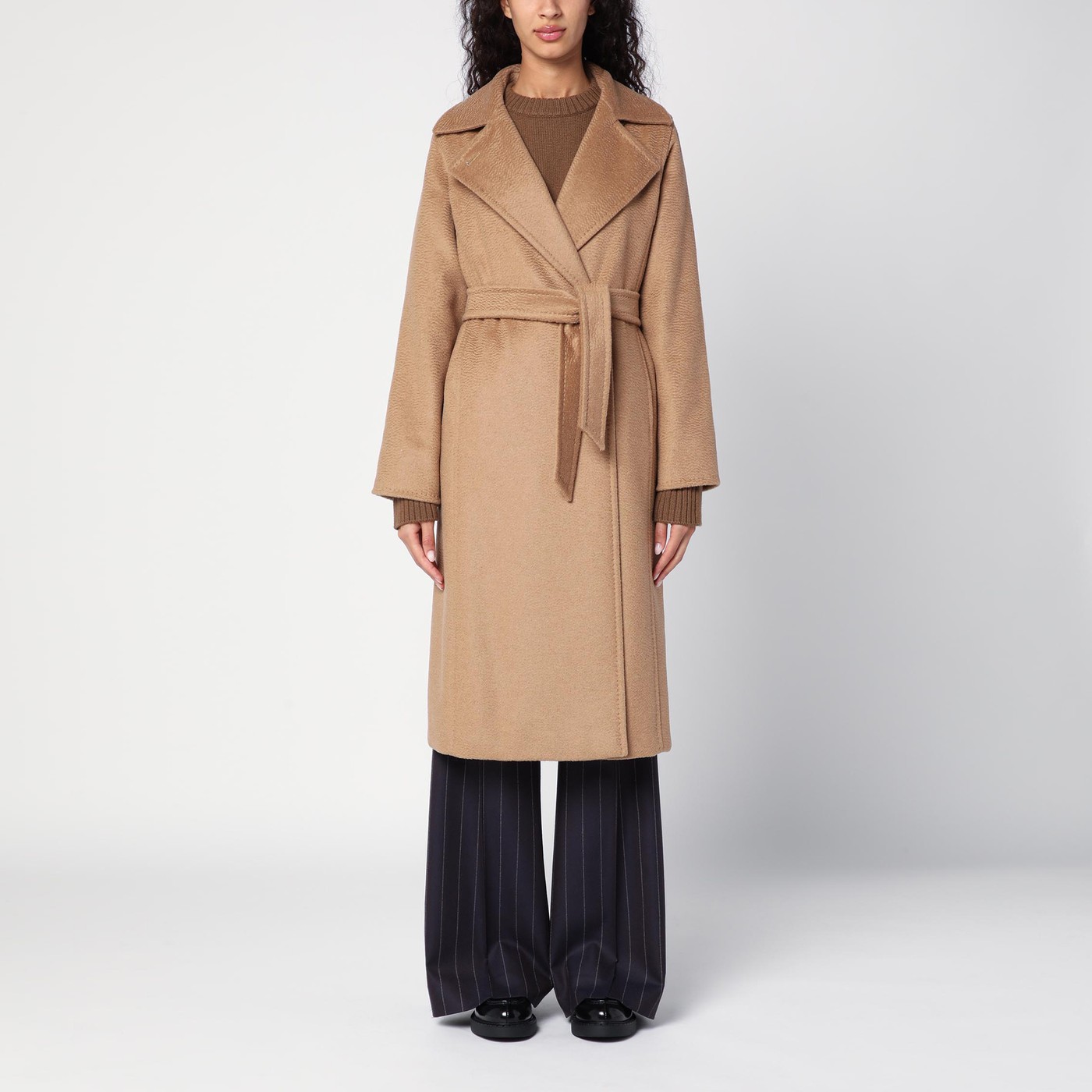 Max Mara Manuela camel-coloured dressing gown coat | TheDoubleF