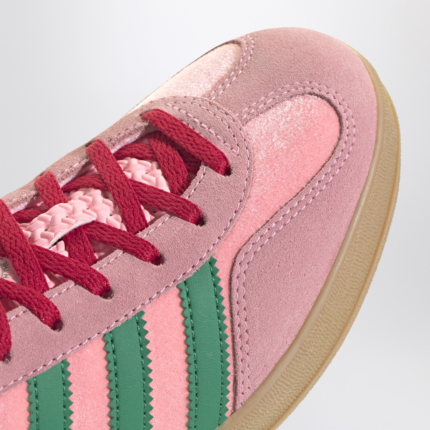 adidas Originals Gazelle Indoor Court Green/Glow Pink/Gum velvet ...