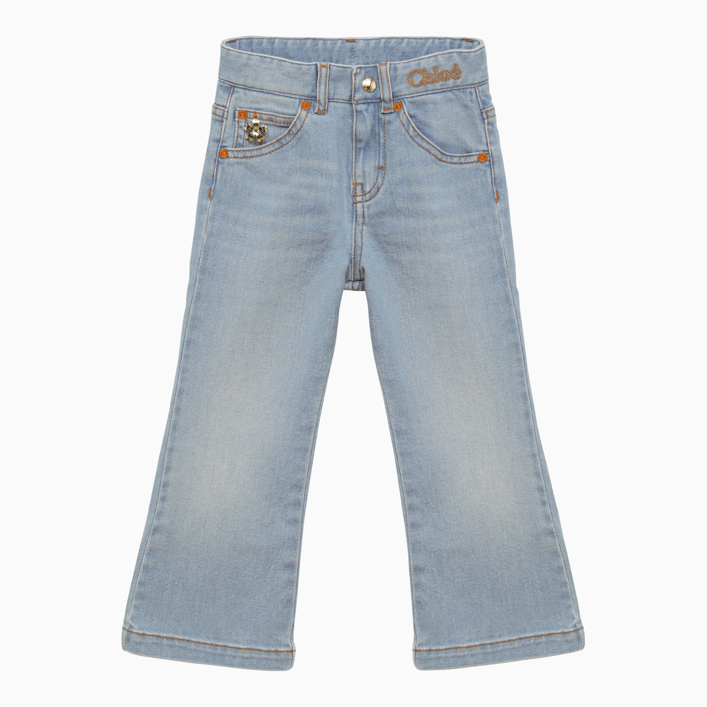 Chloé Washed-effect denim jeans | TheDoubleF