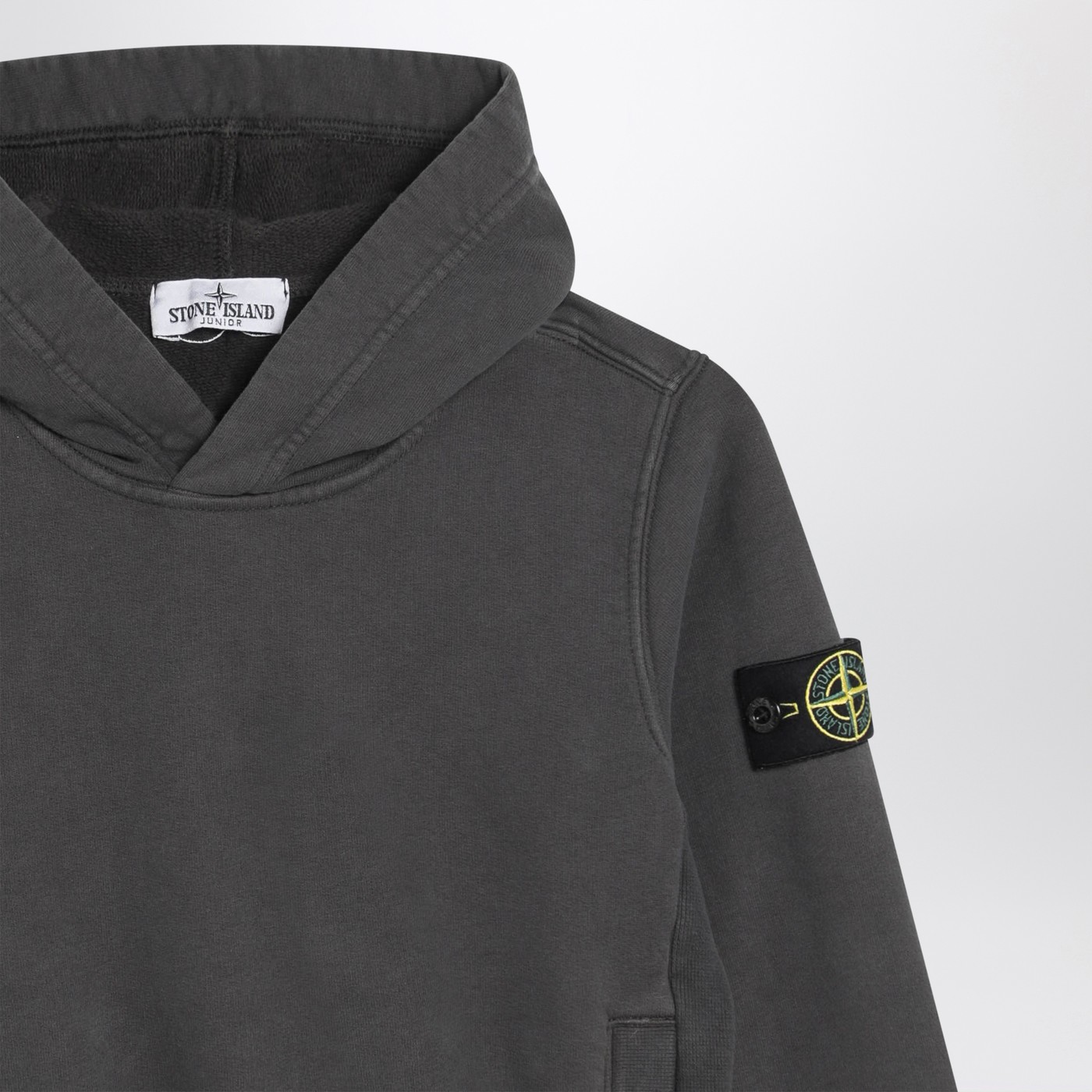 Stone Island Charcoal grey hoodie | TheDoubleF