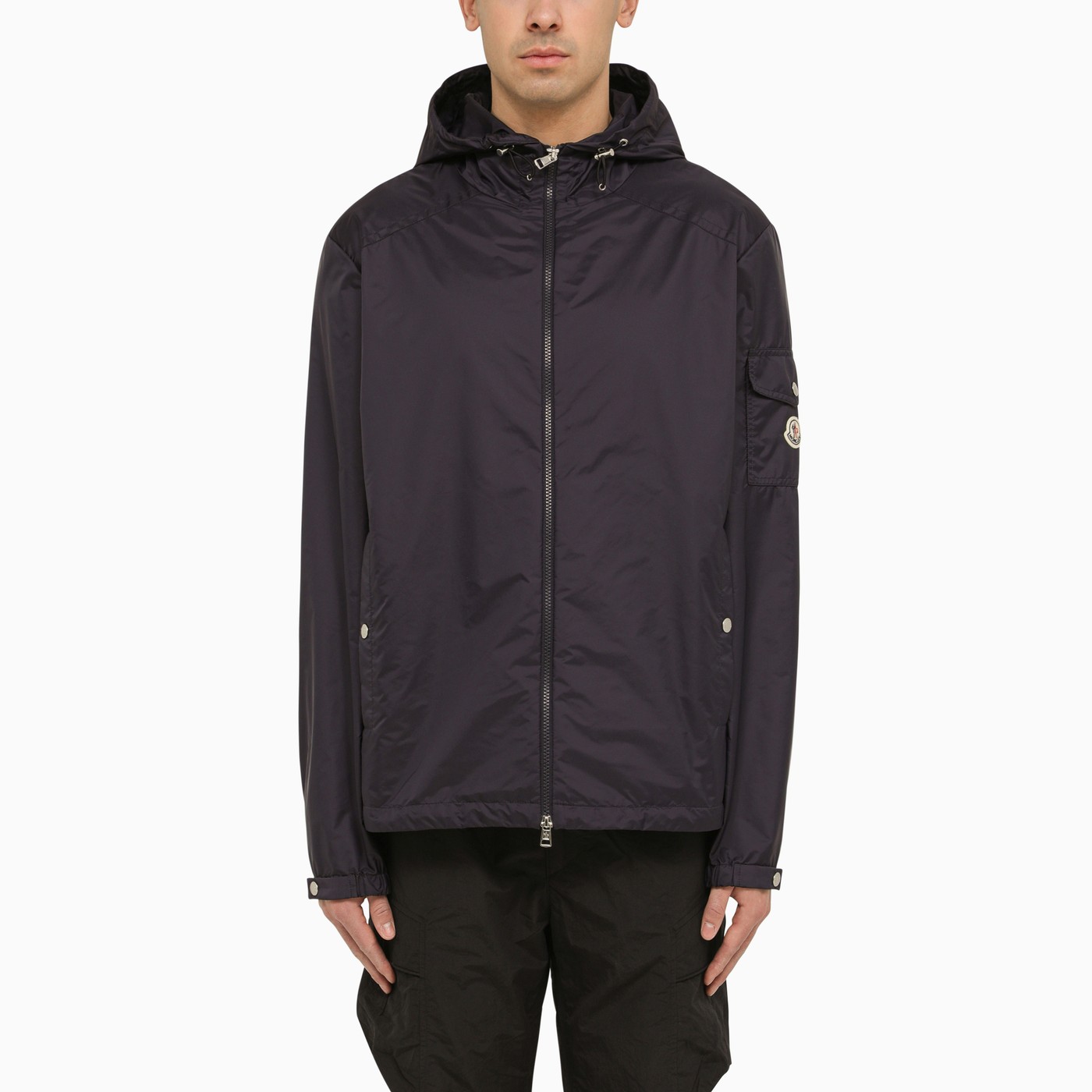 Moncler Light blue hooded jacket | TheDoubleF
